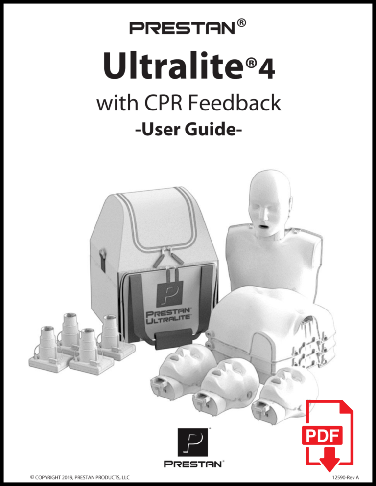 PRESTAN Ultralite Manikins 4-Pack