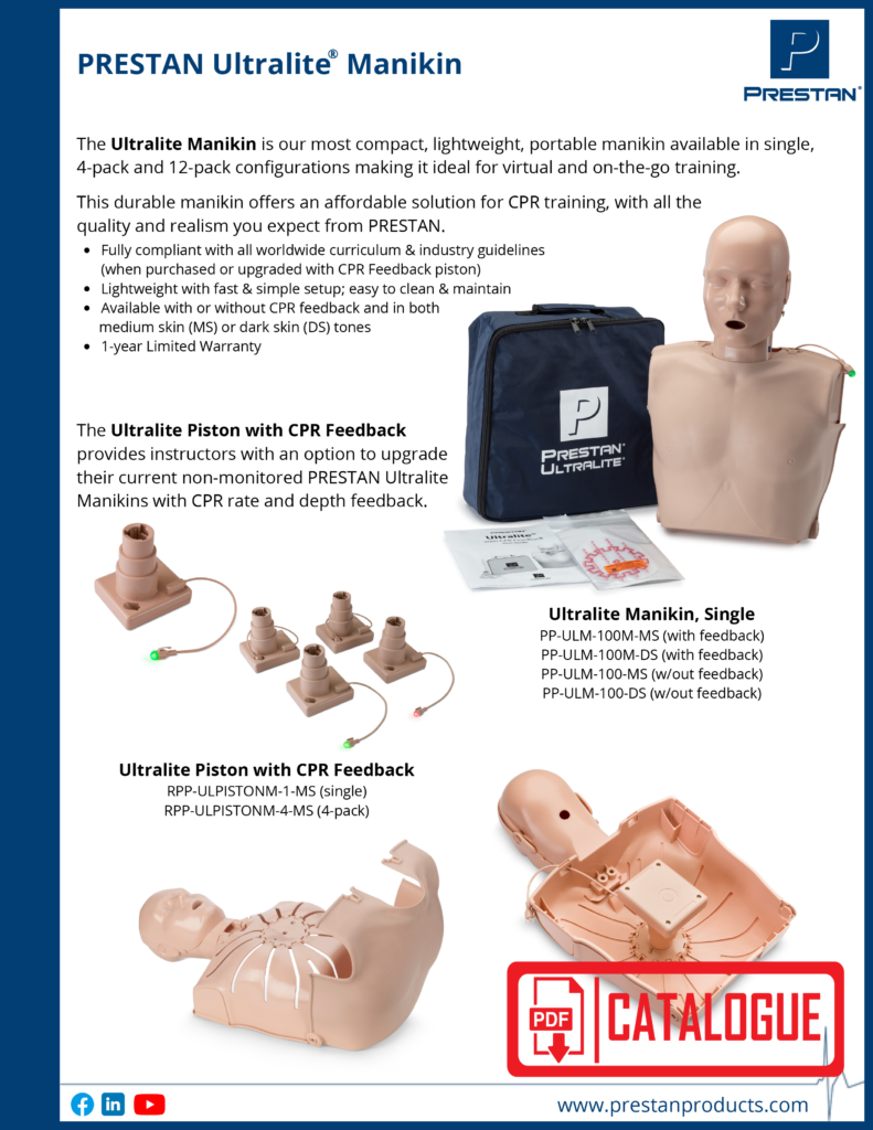 PRESTAN Ultralite® Manikins - TECSEN Malaysia