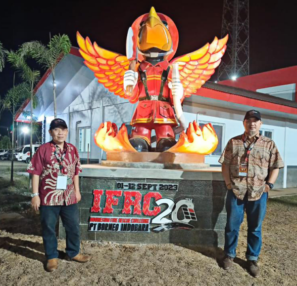 Taking the Challenge: Shines at the Indonesia Fire Rescue Challenge ...